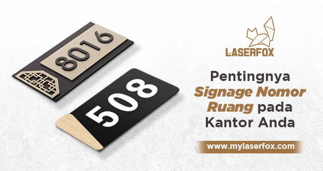 Pentingnya Signage Nomor Ruang pada Kantor Anda